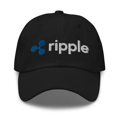 XRP Ripple Embroidered Adjustable Cotton Baseball Cap, Ripple Hat | eBay