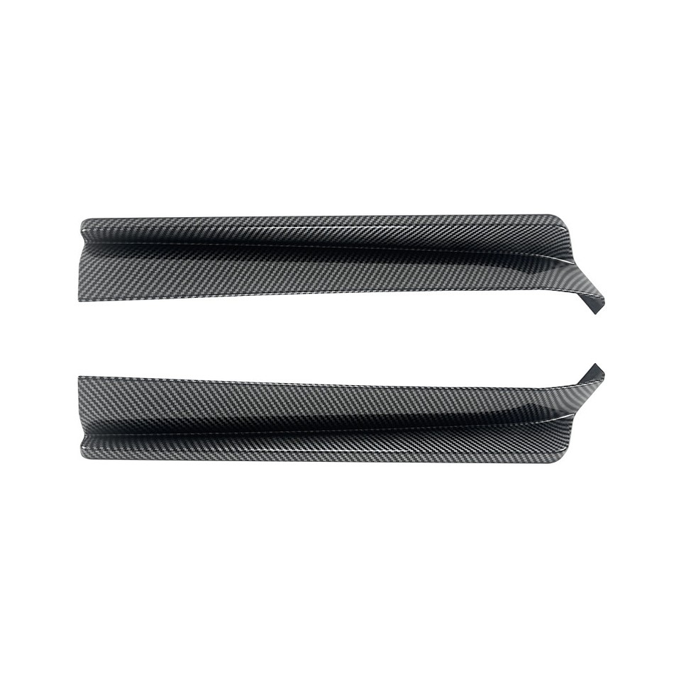 Carbon Fiber Style Rear Bumper Side Aprons Spats For Subaru WRX STI VA ...