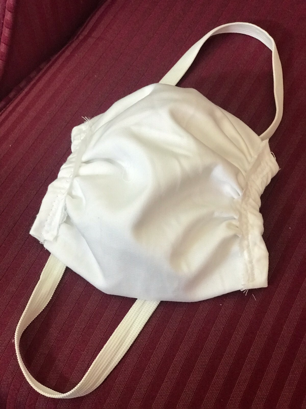 Handmade Face Mask (Over the head elastic, Resuable, One-Size Fit Most ...