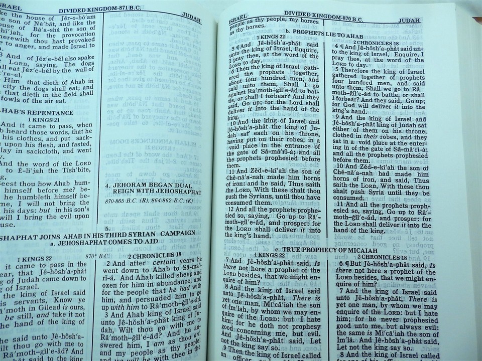 Reese Chronological Bible KJV, Edward Reese Hardcover 9780871231154 | eBay