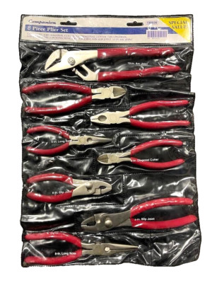 Vintage Companion Tools 8pc Plier Set - #30039 - (BFC-227) | eBay