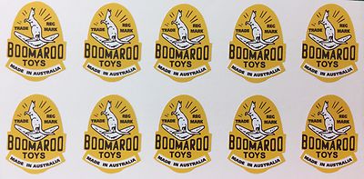 Boomaroo Stickers Decals Wyn Toy Sticker Decals Collectable Vintage Toy ...