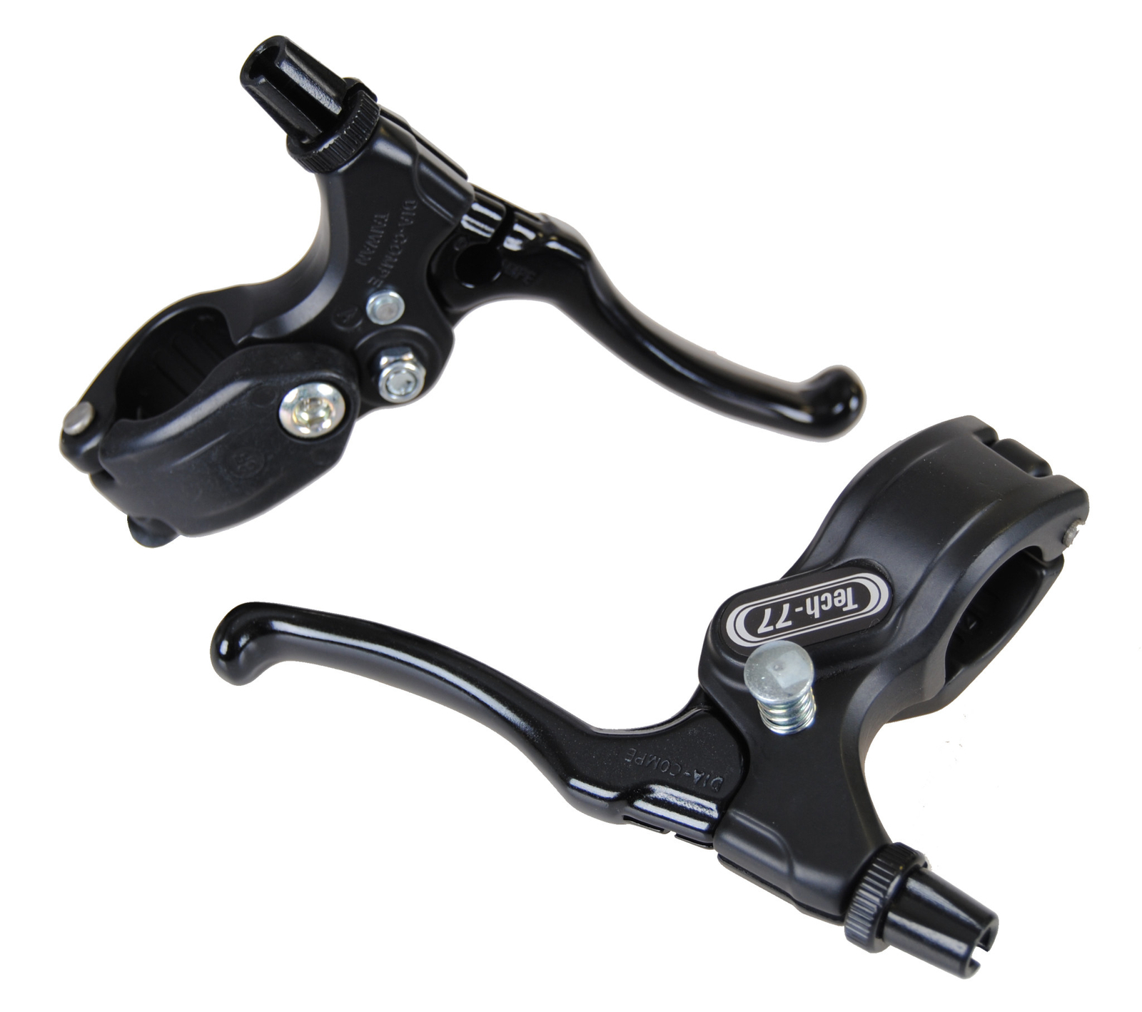 Dia-Compe Tech 77 LOCKING BMX freestyle brake levers lever set - BLACK ...
