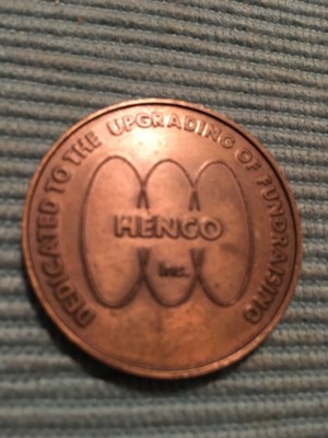 Henco Achievement Award Token Coin ~ Dedicated To The Upgrading Of ...