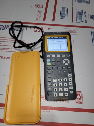 Texas Instruments TI-84 Plus CE Graphing Calculator Color Yellow School ...