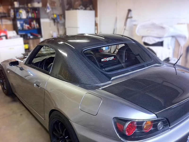 For 00-09 Honda S2000 AP1 AP2 Carbon Fiber Rear Roof Hard Top Body Kit ...