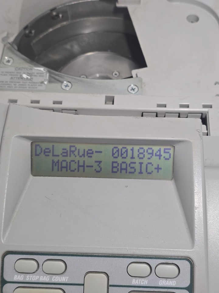 Glory Mach 3 Model 6300 Coin Sorter For Canadian & US Coins - Missing ...