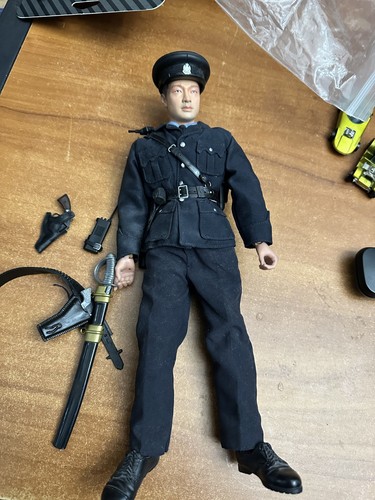 Defenders Soldier Gi Joe style Police Officer Figure 12 inch Clothed ...