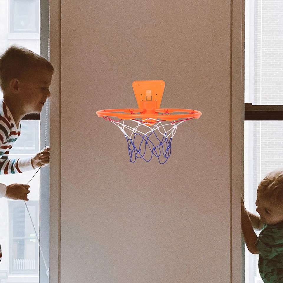 Office Basketball Hoop Wall Mounted Over Door Basketball Hoop for Kids ...