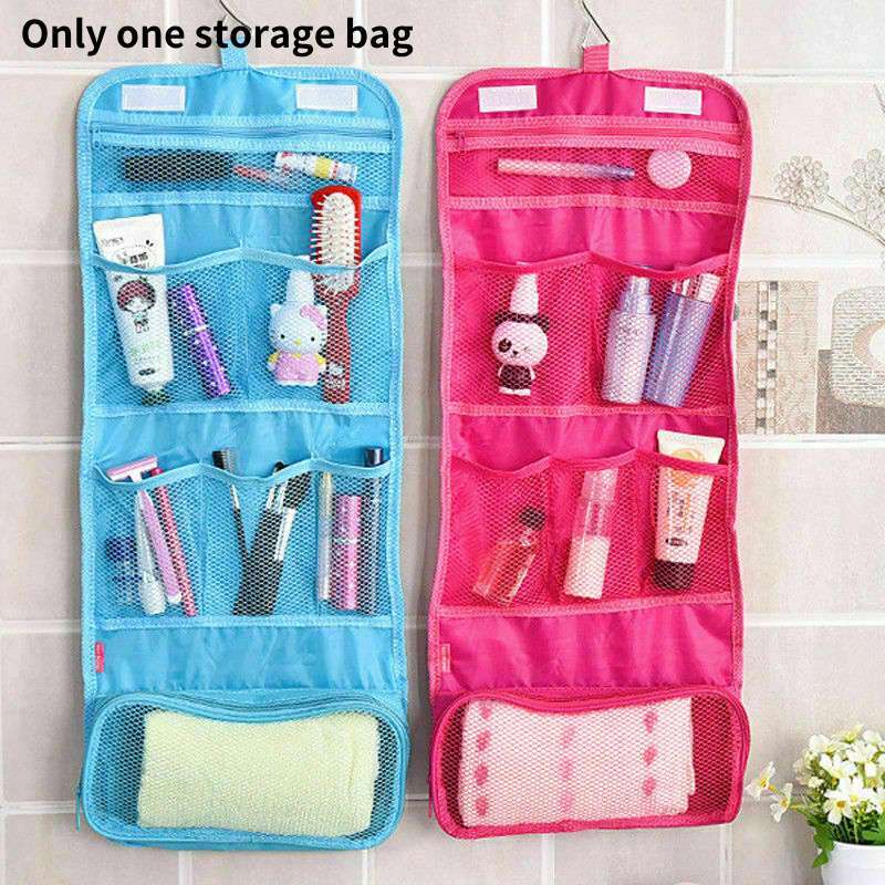 Stylish And Practical Large Makeup Organizer Bag Foldable And Stackable ...