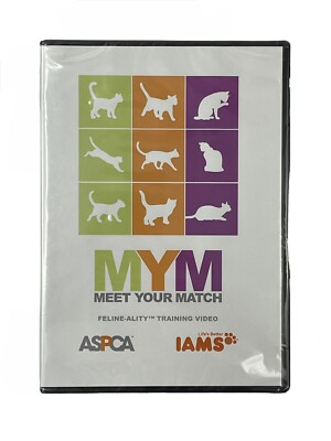 Meet Your Match MYM Feline-ality Cat Training Video DVD ASPCA ...
