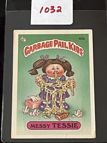 1985 Topps Garbage Pail Kids Card Series 2 OS2 Glossy Back GPK Messy ...