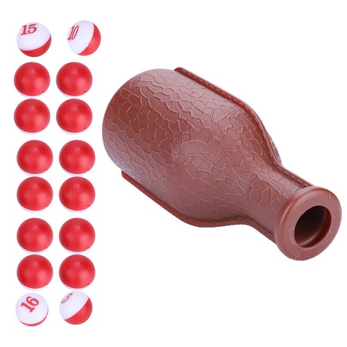 Pool Table Shaker Bottle and Tally Billiard Balls Peas Pool Accessories ...