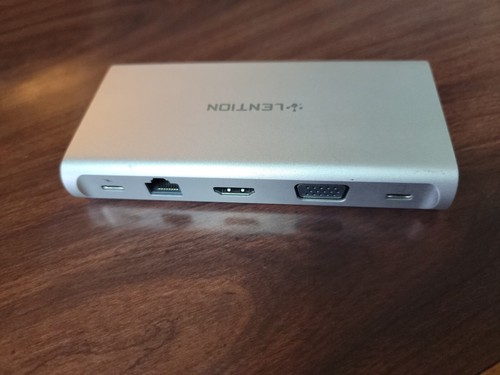 Lention D55 USB C Docking Station 100W PD HDMI VGA Gigabit Ethernet ...