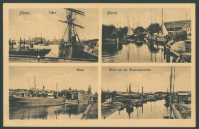 MEMEL old vintage postcard Klaipeda Lithuania | eBay