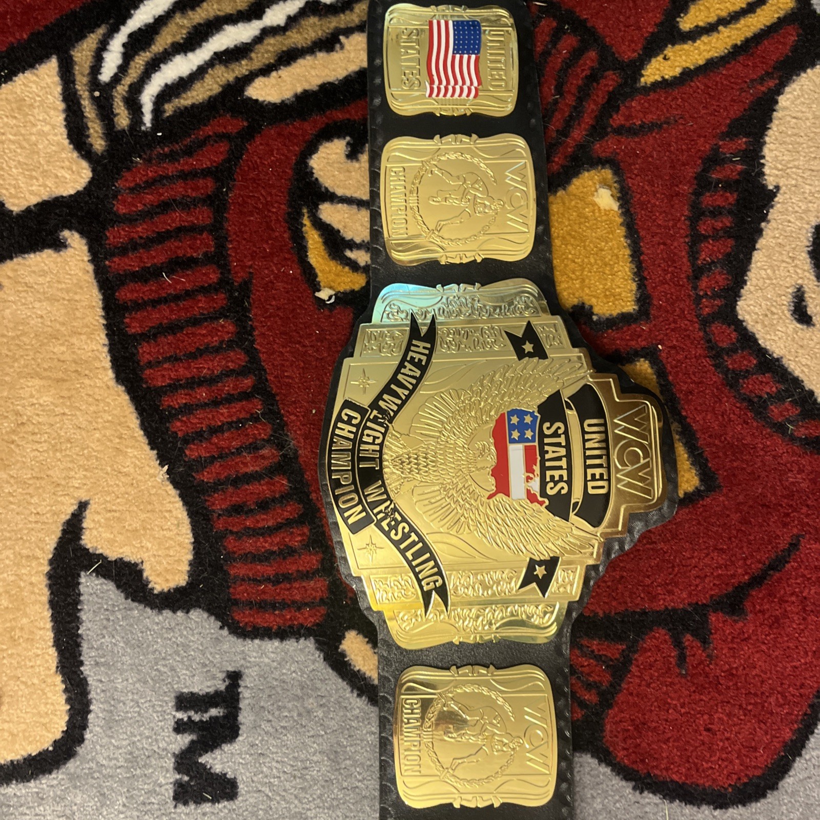 WWE WCW REPLICA US TITLE CHAMPIONSHIP BELT | eBay