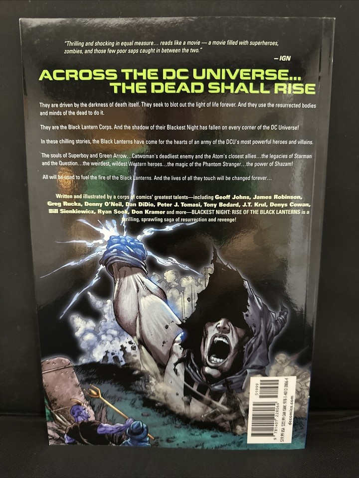 Rise of the Black Lanterns by Geoff Johns and Antony Bedard (2011) | eBay
