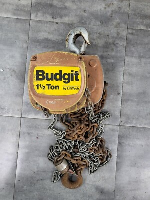 budgit 1 And 1/2 ton hoist | eBay