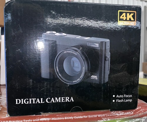 DC101 4K 48MP Resolution, 16x Zoom Auto Focus Flash Lamp Ultra HD ...