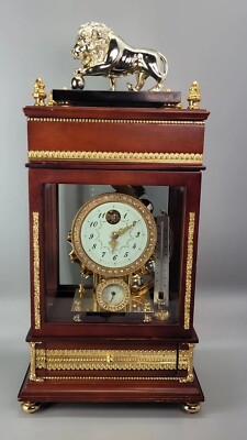 Large Spherical Rolling Ball Ferris Wheel Clock with weather station ...