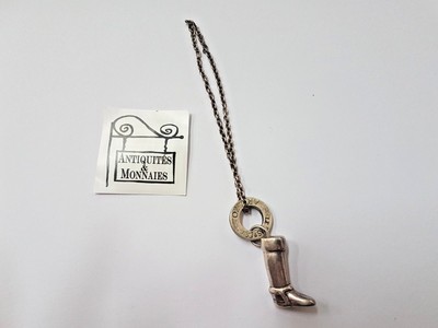 Pendant Charm Key Chain Silver Boot Souvenir Arezzo Tastevin - REF37719 ...