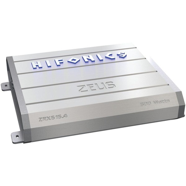 Hifonics ZRX616.4 Zeus 600-Watt 4 Channel Power Audio Car Amplifier for ...