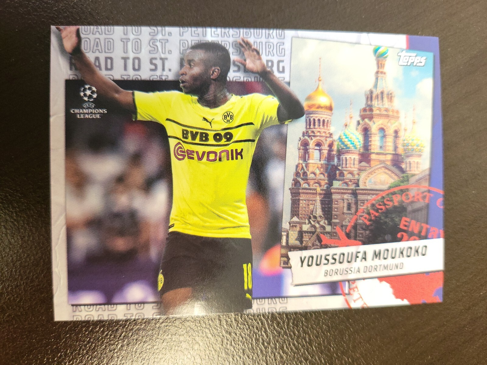 2022 Topps Champions League Youssoufa Moukoko card #RSP-13 | eBay
