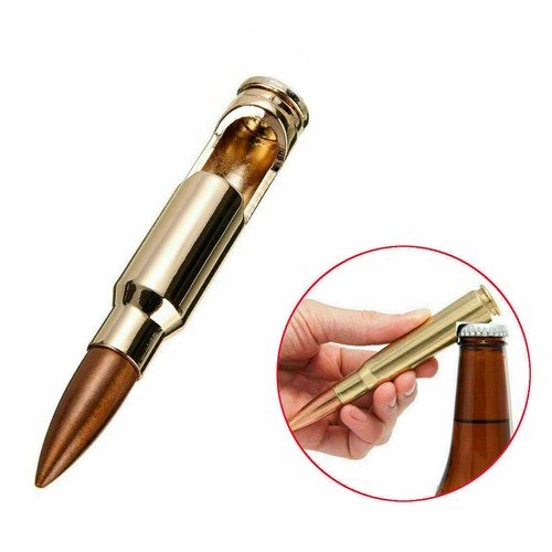 Bullet Bottle Opener 50 Caliber Shape Beer Lager Novelty Gift Present ...