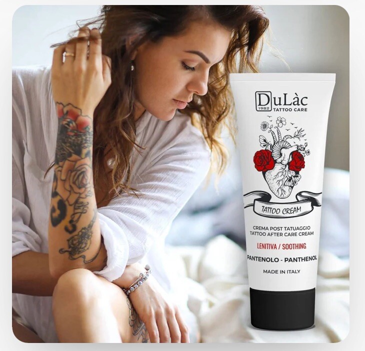 Dulàc - Tattoo Aftercare Cream 2.53oz High Concentration of Panthenol ...