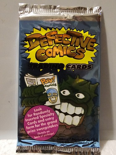 1993 Defective Comics Sealed Trading Card Pack NEW! | eBay