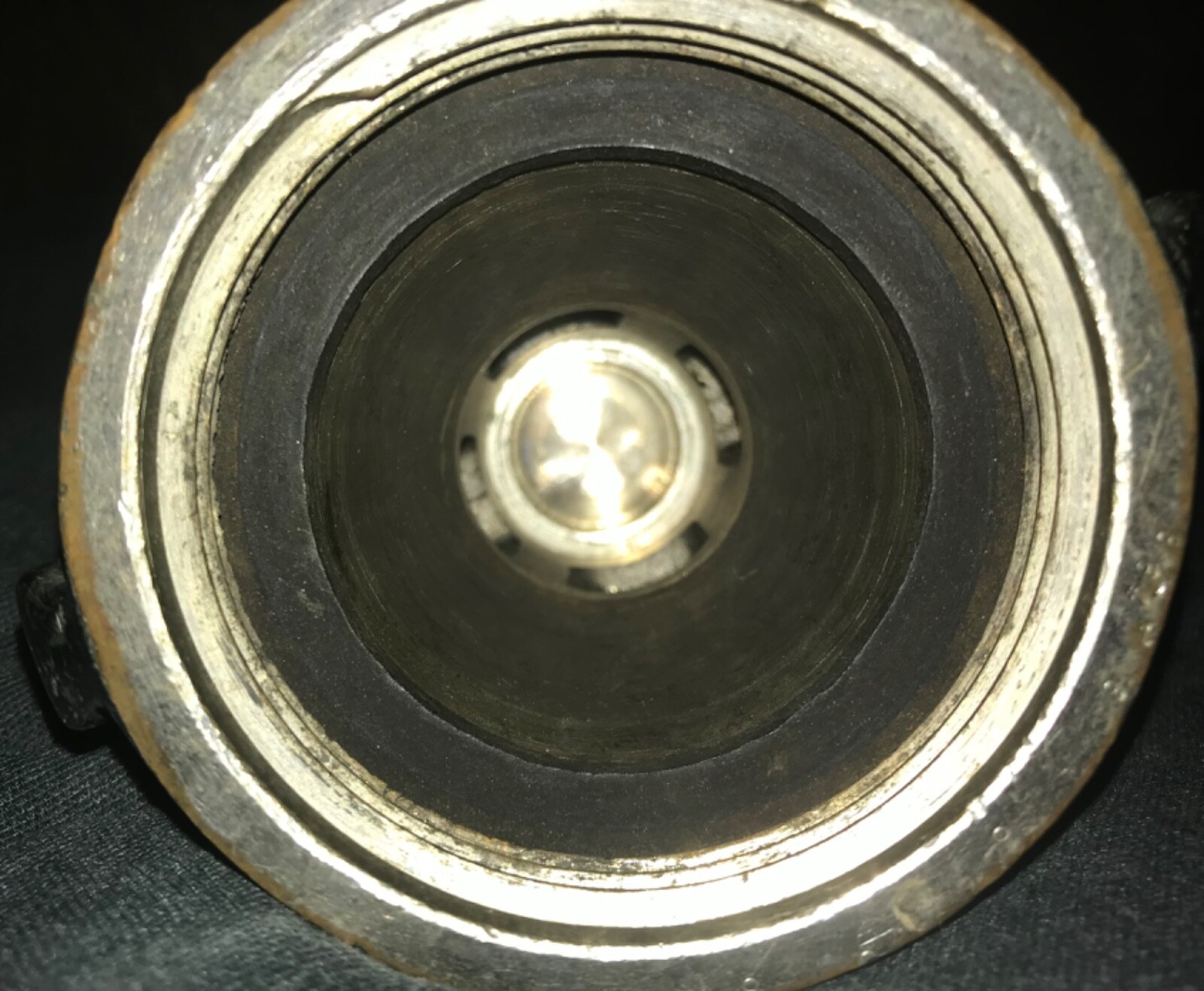 Vintage Brass Bresnan Cellar Distributor Fire Hose 2-1/2” Nozzle | eBay