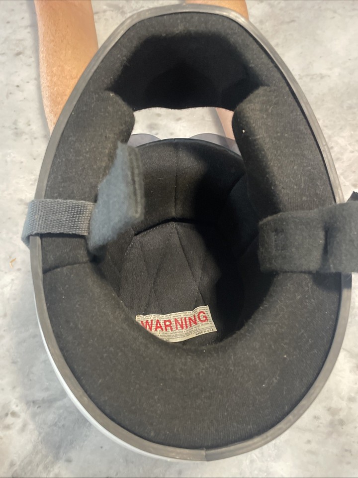 Super Bandit Nomex Simpson Helmets 2005 7 1/2 Used White DuPont Finish ...