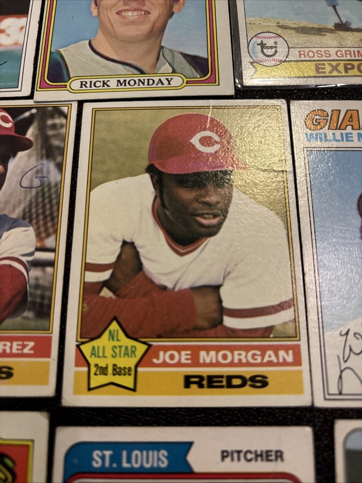 1965-1979 TOPPS BASEBALL~LOT OF 50 CARDS W/HOFERS~STARS~ROOKIES~LEADERS ...