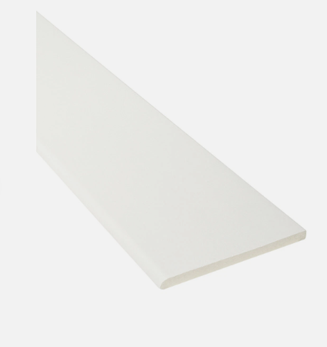uPVC Plastic Trim Bead 5m Cloaking Fillet D Mould PVC Architrave Window ...