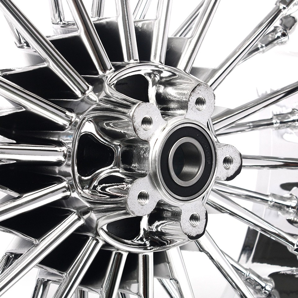 18x5.5 Fat Spoke Rear Wheel Rim for Harley Dyna Street Bob FXDB Low ...