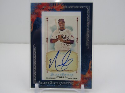 NELSON CRUZ 2011 TOPPS ALLEN & GINTER FRAMED MINI AUTOGRAPH AUTO ...