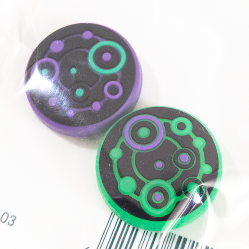 8BitDo Silicone Thumb Grip Caps Ultimate 2C Purple Green Galaxy New ...