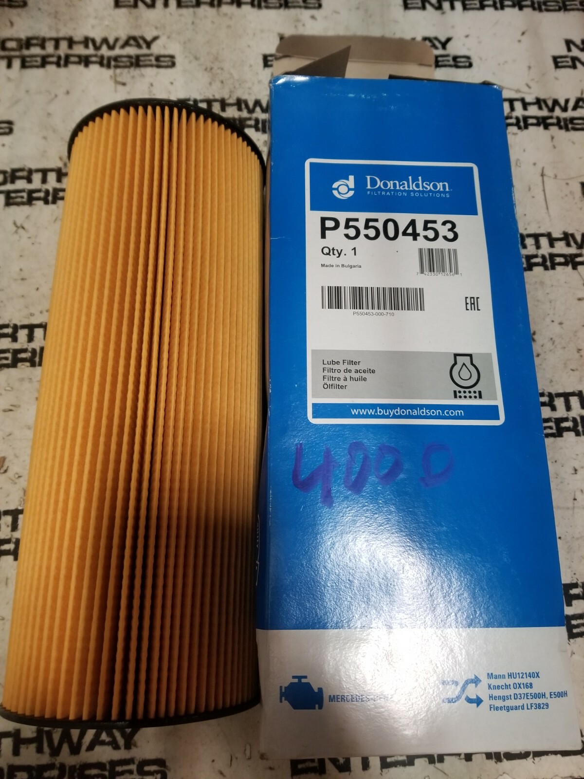 DONALDSON P550453 - cross reference oil filters | oilfilter ...