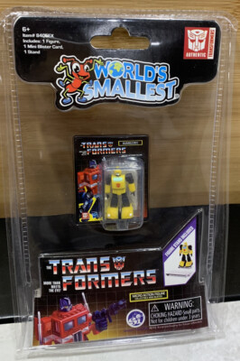 Bumblebee World's Smallest Transformers Micro Action Figure Autobots | eBay