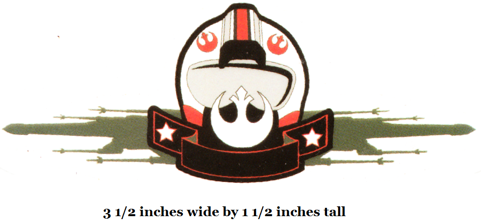 Red Squadron Pilot Decal Rebel Alliance Logo Wall Sticker Star Wars ...