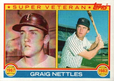 1983 Topps Baseball #636 - Graig Nettles SV - Minnesota Twins 83-1911 ...