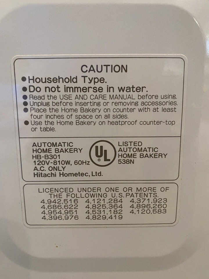 OEM Belt for Hitachi Bread Maker Model HB-A101 HB-B101 HB-B102 HB-B201 ...