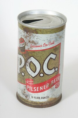 P.O.C. Pilsener Beer Can | eBay