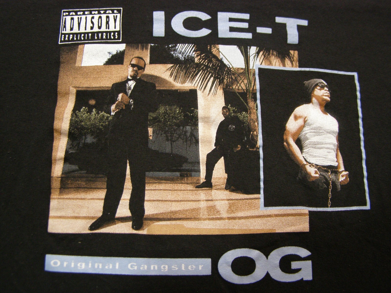 Ice-T Original Gangster OG Concert Tour T-Shirt Black… - Gem
