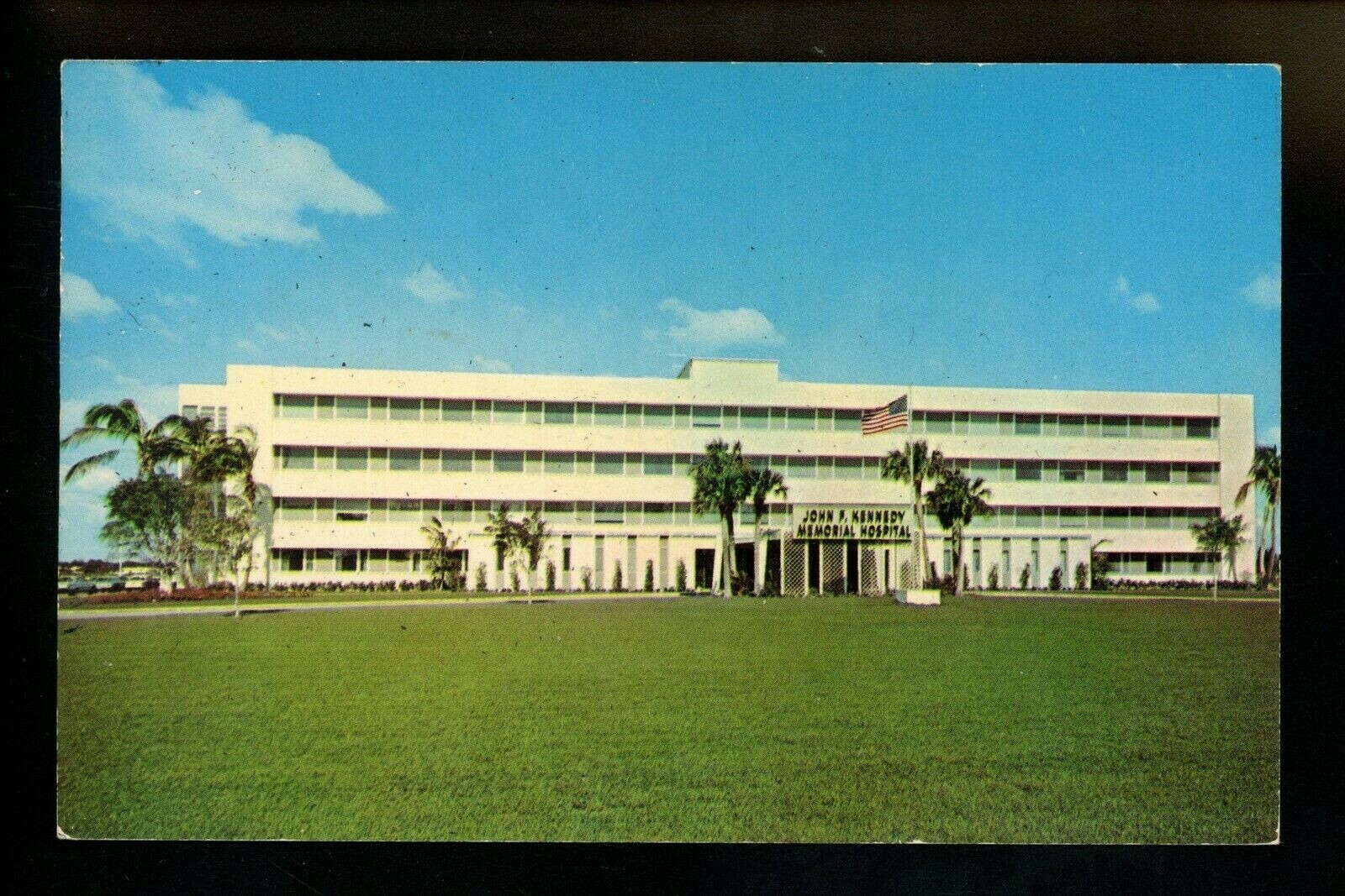 President postcard John F Kennedy JFK Hospital Gift Shop Atlantis ...