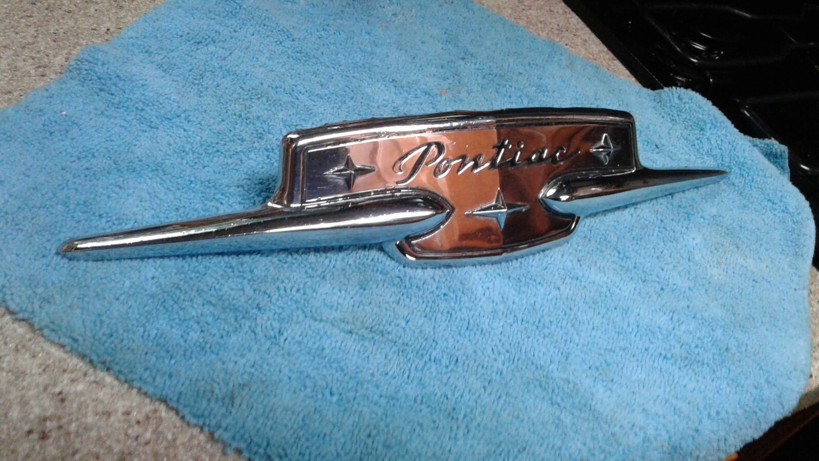 1940's 1949 Pontiac Parts Hood Emblems Badges Trim Original Vintage | eBay