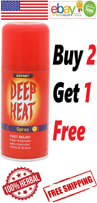 Deep Heat Spray 150ml Fast Relief For Rheumatic Pain, Muscular Pain ...