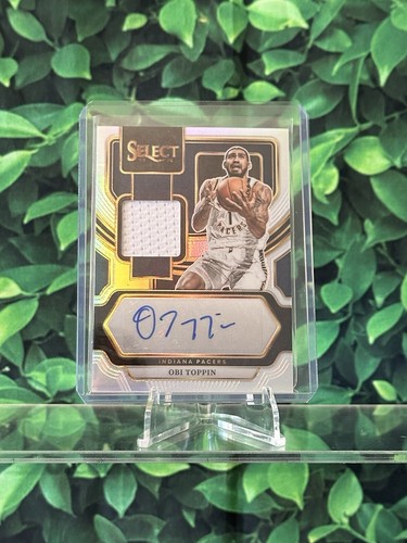 Obi Toppin 2023 Select Silver Autograph Memorabilia /199 | eBay
