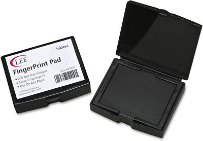 Lee Inkless Fingerprint Pad (S03027),black,0.5" X 2.3" X 1.8" | eBay