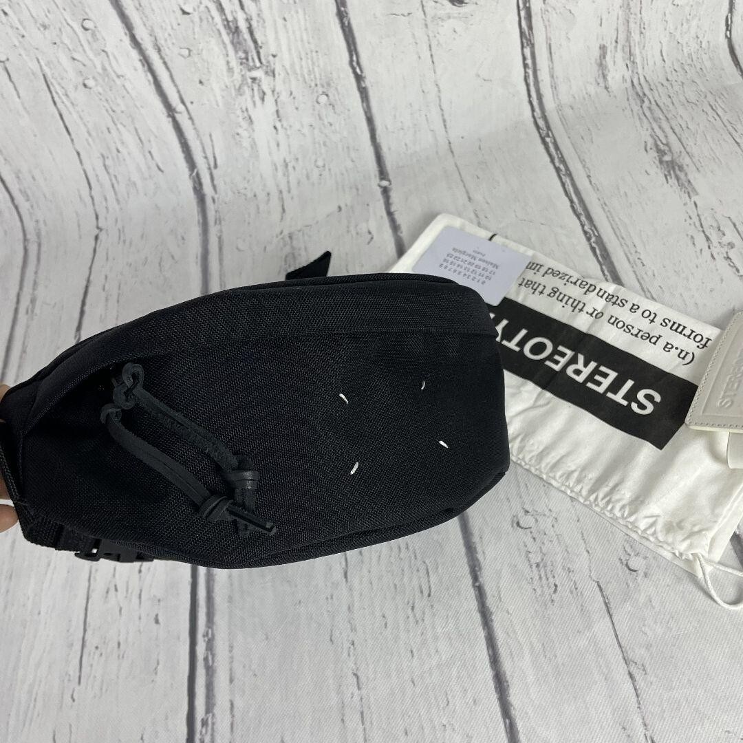 Maison Margiela STEREOTYPE Nylon Bum Bag Body Bag Black Maison Margiela STEREOTYPE Nylon Bum Bag Body Bag Black